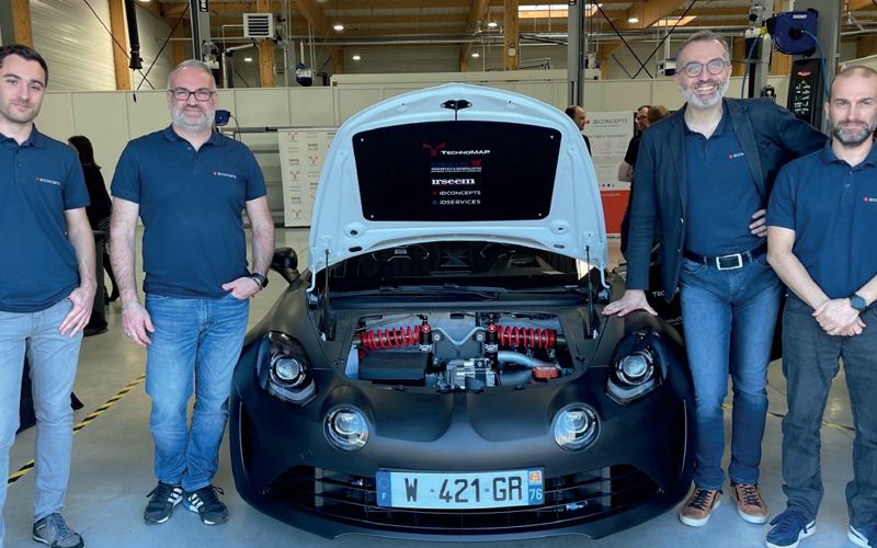 Le projet HE²HP d’iDCONCEPTS, une Alpine A110 revisitée : présenté au ...