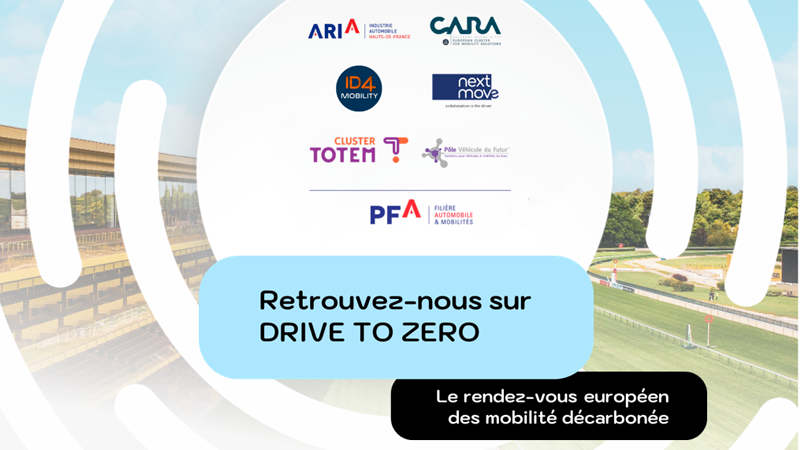 DriveToZero 2024 - NextMove sera présent avec les pôles et filières