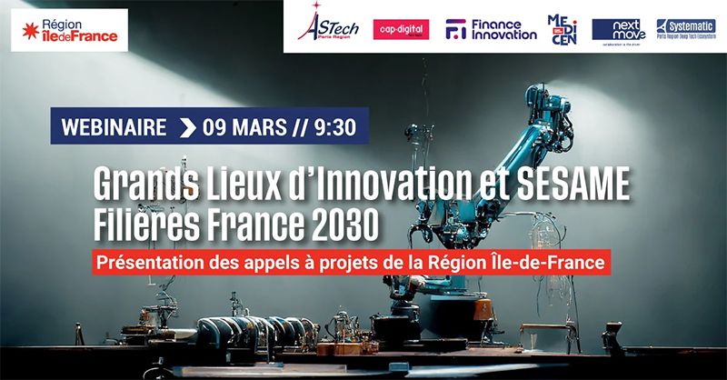 Grands Lieux d'Innovation & SESAME Filière France 2030 - Présentation ...